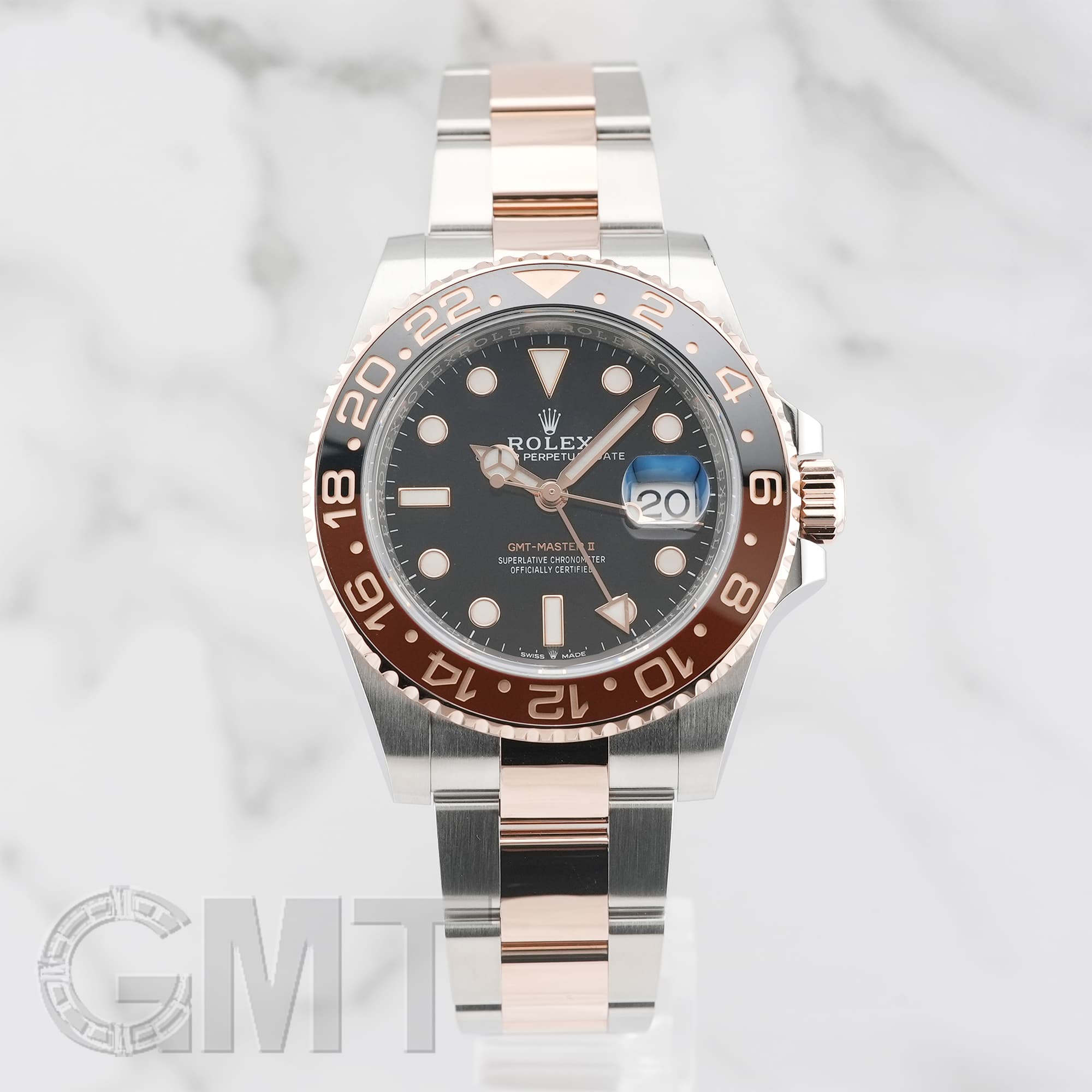 (中古)ROLEX ロレックス GMTマスター II 126711CHNR ブラック/ブラウン（商品ID：3717020441016）詳細ページ | 腕時計のGMT｜中古ブランド時計の販売買取 ...