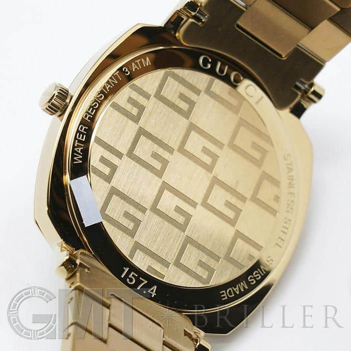 (新品)GUCCI グッチ グリップ 35mm YA157403 ゴールド（商品ID：2717010433107）詳細ページ | 腕時計の ...