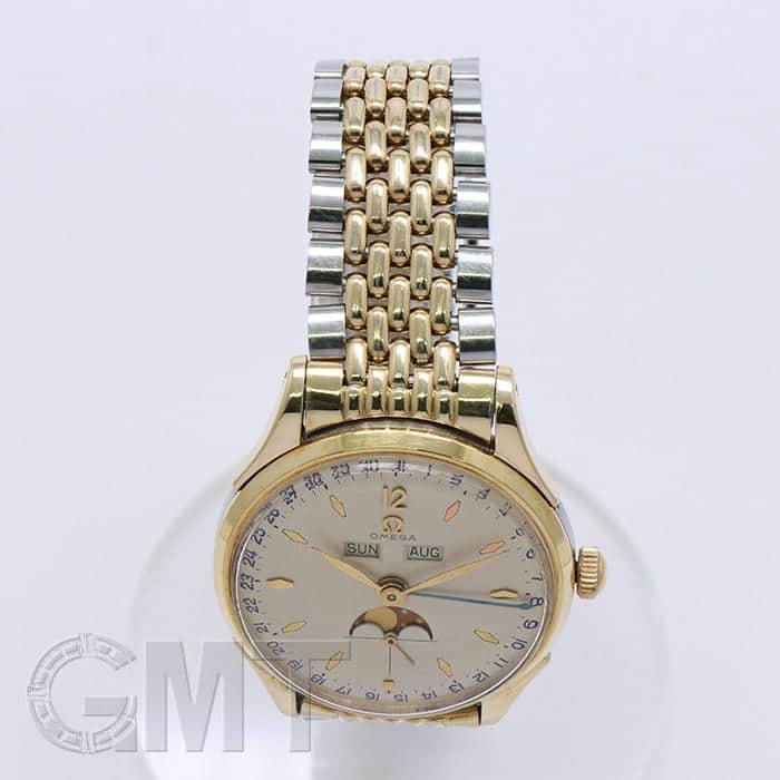 (中古)OMEGA オメガ コスミック トリプルカレンダー ムーンフェイズ 2606-4（商品ID：3717010445130）詳細ページ ...