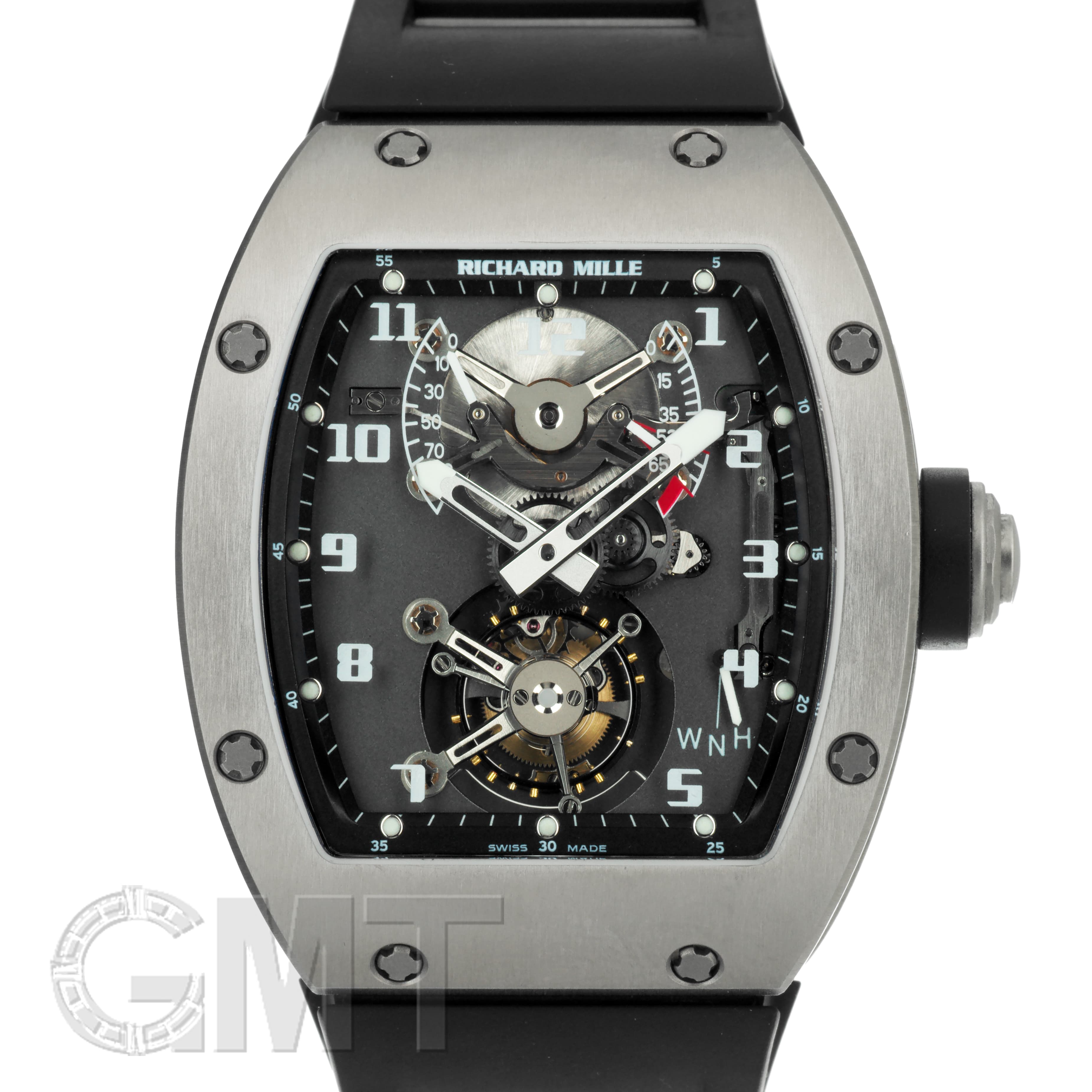 (中古)RICHARD MILLE リシャール ミル トゥールビヨン RM002 Ver.1 チタン（商品ID：3717006283173 ...
