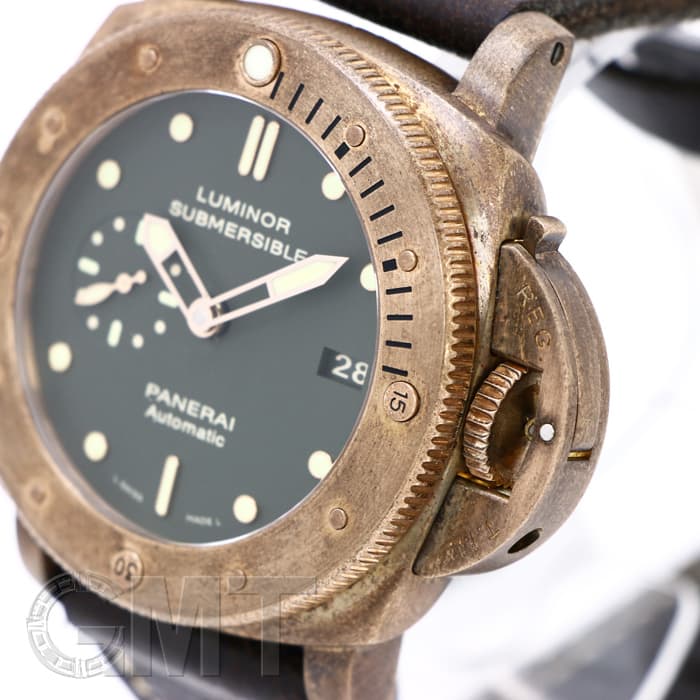 (未使用)OFFICINE PANERAI オフィチーネ パネライ サブマーシブル サブマーシブル 1950 3DAYS ブロンズ ...