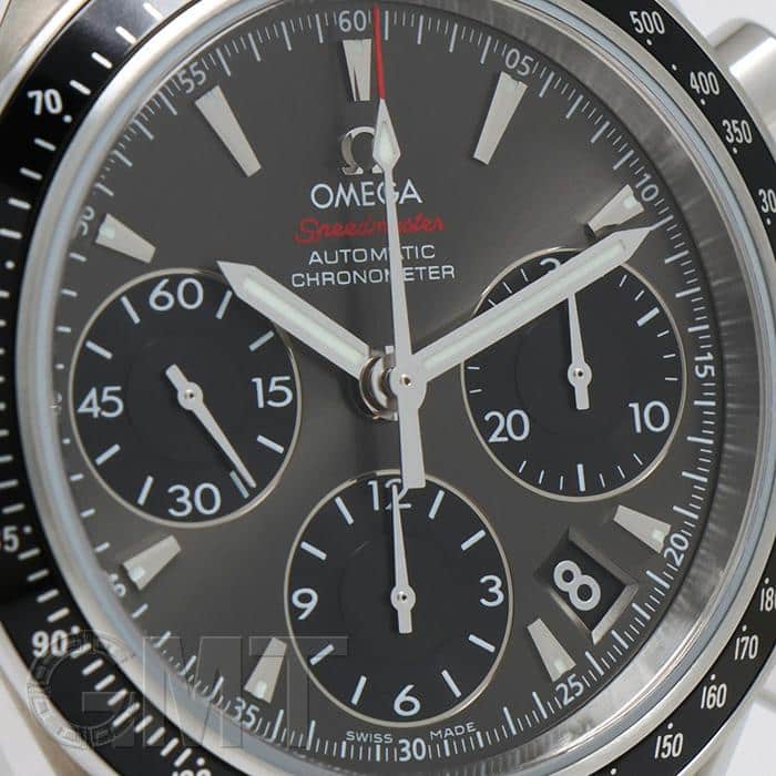 (未使用)OMEGA オメガ スピードマスター デイト キャリバー3304 323.30.40.40.06.001 グレー/ブラック（商品ID ...