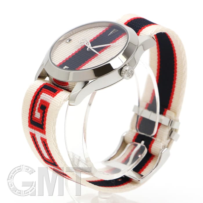 (新品)GUCCI グッチ Gタイムレス YA1264071 ホワイト ナイロン（商品ID：2717009494201）詳細ページ | 腕時計 ...