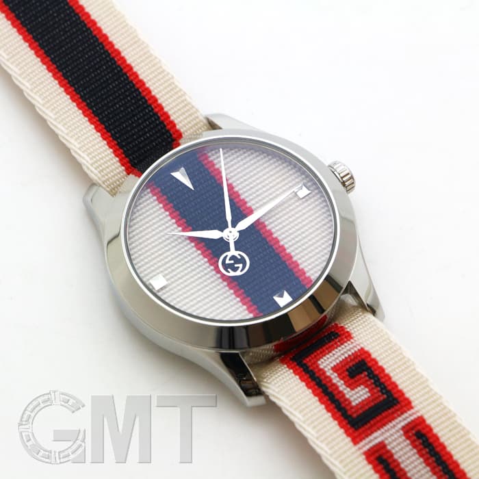 (新品)GUCCI グッチ Gタイムレス YA1264071 ホワイト ナイロン（商品ID：2717009494201）詳細ページ | 腕時計 ...