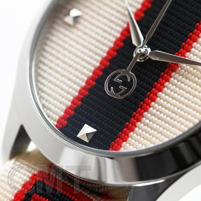 (新品)GUCCI グッチ Gタイムレス YA1264071 ホワイト ナイロン（商品ID：2717009494201）詳細ページ | 腕時計 ...