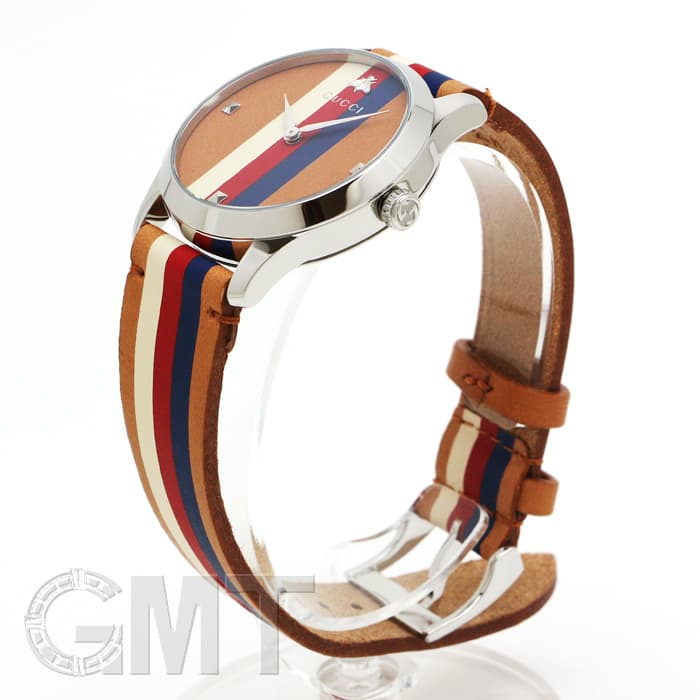 (新品)GUCCI グッチ Gタイムレス YA1264078 ウェブストライプ（商品ID：2717009494218）詳細ページ | 腕時計の ...