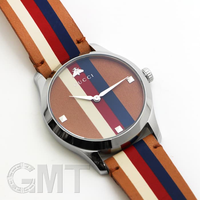 (新品)GUCCI グッチ Gタイムレス YA1264078 ウェブストライプ（商品ID：2717009494218）詳細ページ | 腕時計の ...