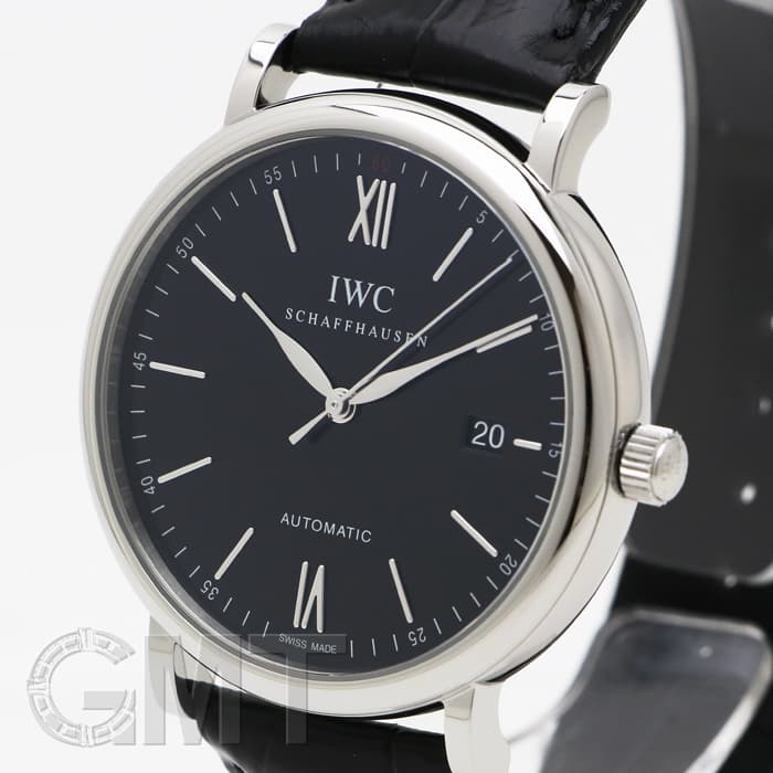 (中古)IWC インターナショナルウォッチカンパニー ポートフィノ ブラック IW356305（商品ID：3717007233221）詳細 ...
