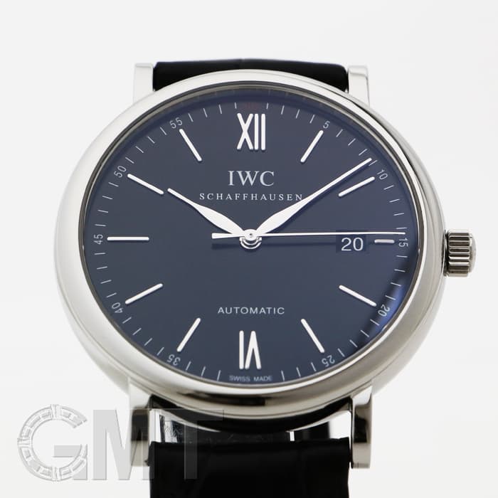 (中古)IWC インターナショナルウォッチカンパニー ポートフィノ ブラック IW356305（商品ID：3717007233221）詳細 ...