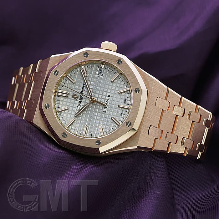 (中古)AUDEMARS PIGUET オーデマ・ピゲ ロイヤルオーク 15450OR.OO.1256OR.01（商品ID ...
