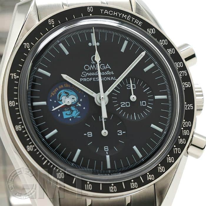 (中古)OMEGA オメガ スピードマスター プロフェッショナル 3578.51 スヌーピーアワード【世界限定5441本】（商品ID ...