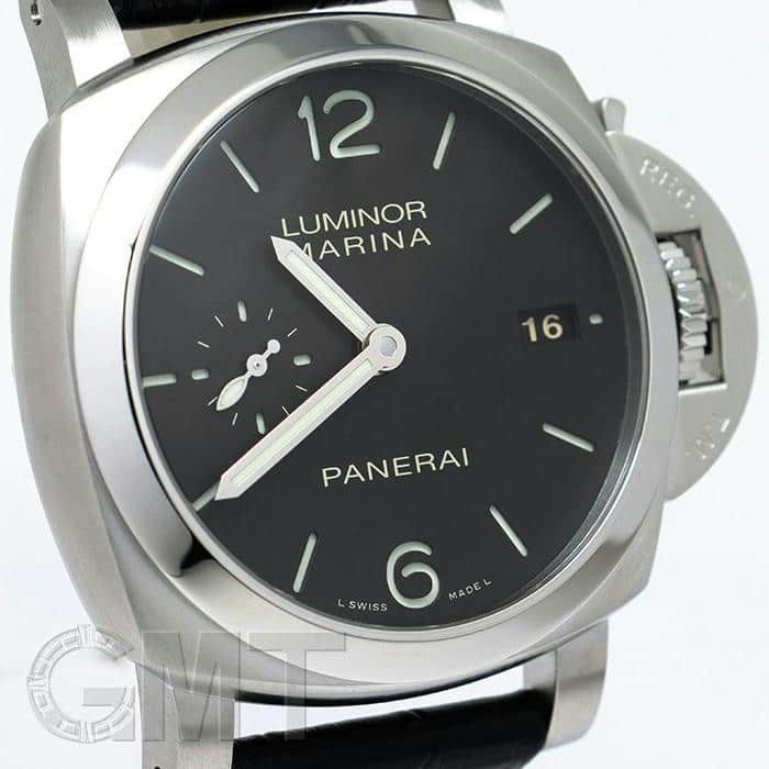 (中古)OFFICINE PANERAI オフィチーネ パネライ ルミノール マリーナ 1950 3DAYS オートマティック 42mm ...