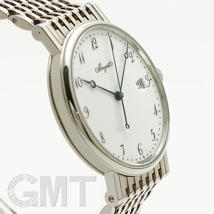 (中古)BREGUET ブレゲ クラシック 38mm エナメルダイヤル 5177BB/29/BV0 ホワイトゴールド（商品ID ...
