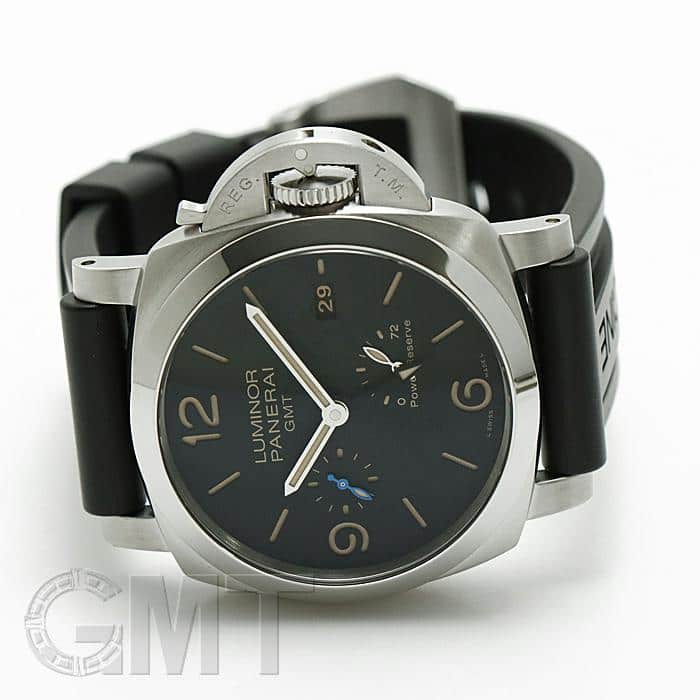 (中古)OFFICINE PANERAI オフィチーネ パネライ ルミノール1950 GMT パワーリザーブ 44mm PAM01321（商品 ...