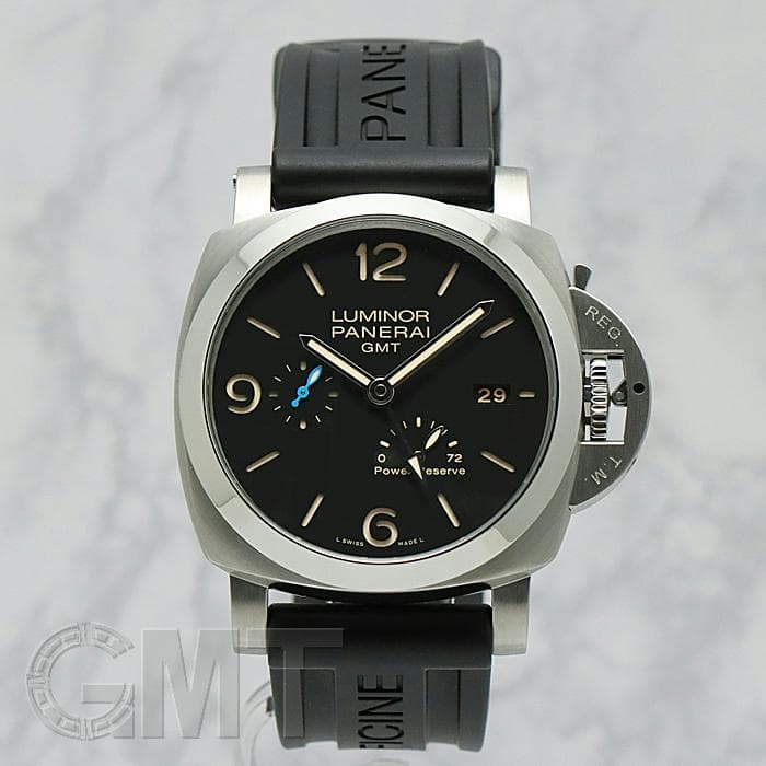 (中古)OFFICINE PANERAI オフィチーネ パネライ ルミノール1950 GMT パワーリザーブ 44mm PAM01321（商品 ...