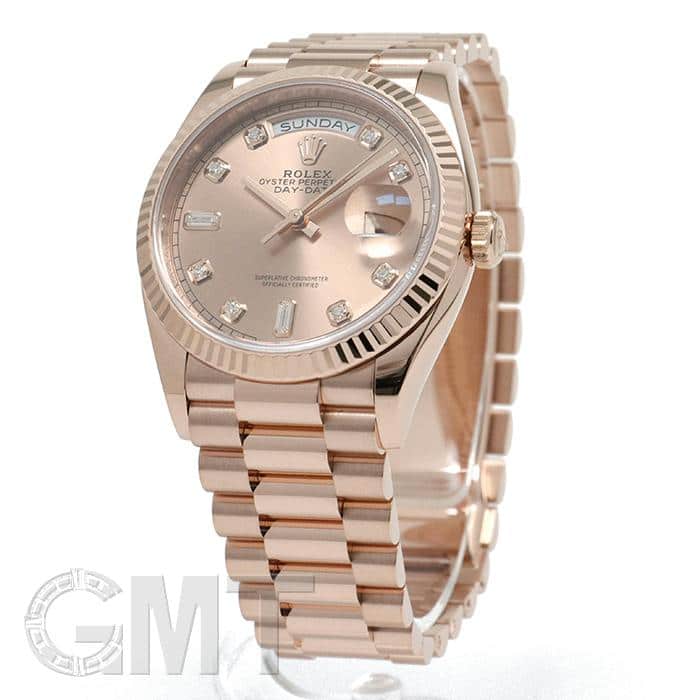 (中古)ROLEX ロレックス デイデイト 128235A ロゼダイヤ（商品ID：3717016855490）詳細ページ | 腕時計のGMT ...