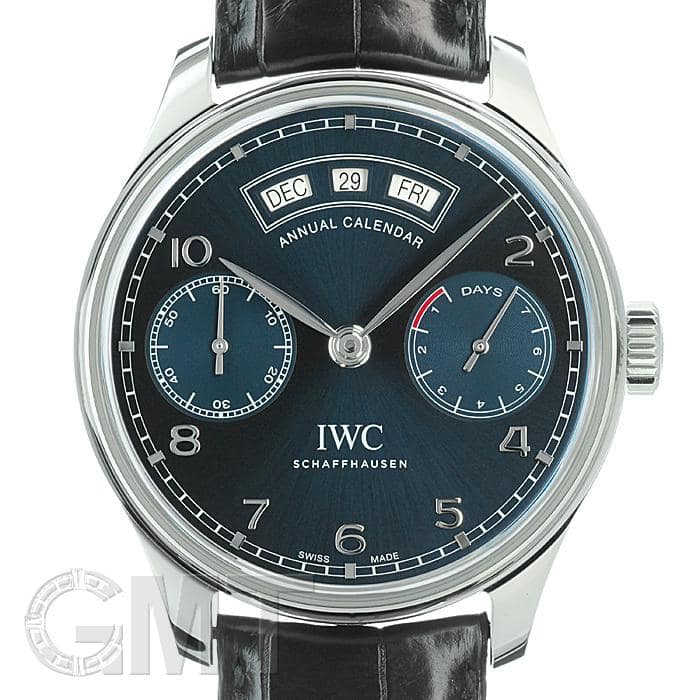 (中古)IWC インターナショナルウォッチカンパニー ポルトギーゼ アニュアルカレンダー IW503502（商品ID ...