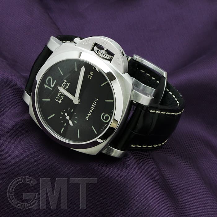 (中古)OFFICINE PANERAI オフィチーネ パネライ ルミノール マリーナ 1950 3DAYS オートマティック ...