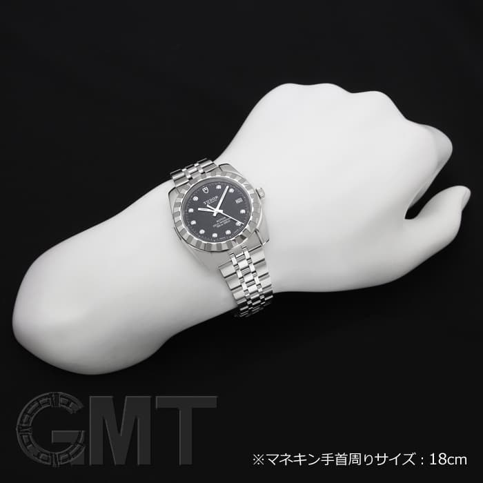 新品)TUDOR チューダー クラシックデイト 21010G ブラック 10P 新品)TUDOR チューダー クラシックデイト 21010G ブラック 10P