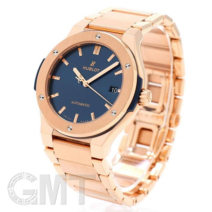 中古)HUBLOT ウブロ クラシック フュージョン キングゴールド 中古)HUBLOT ウブロ クラシック フュージョン キングゴールド