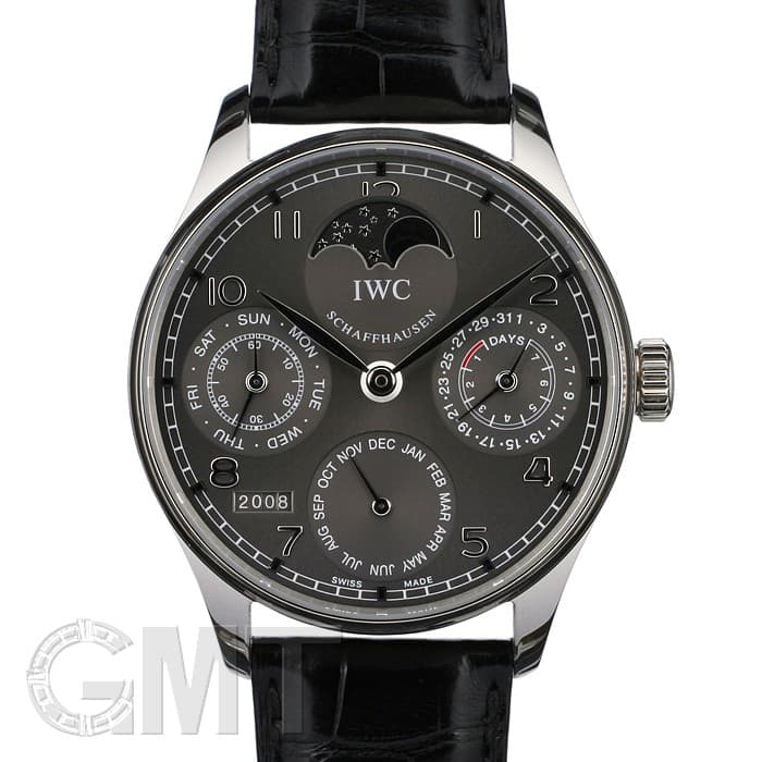 (中古)IWC インターナショナルウォッチカンパニー ポルトギーゼ パーペチュアル・カレンダー IW502218（商品ID ...
