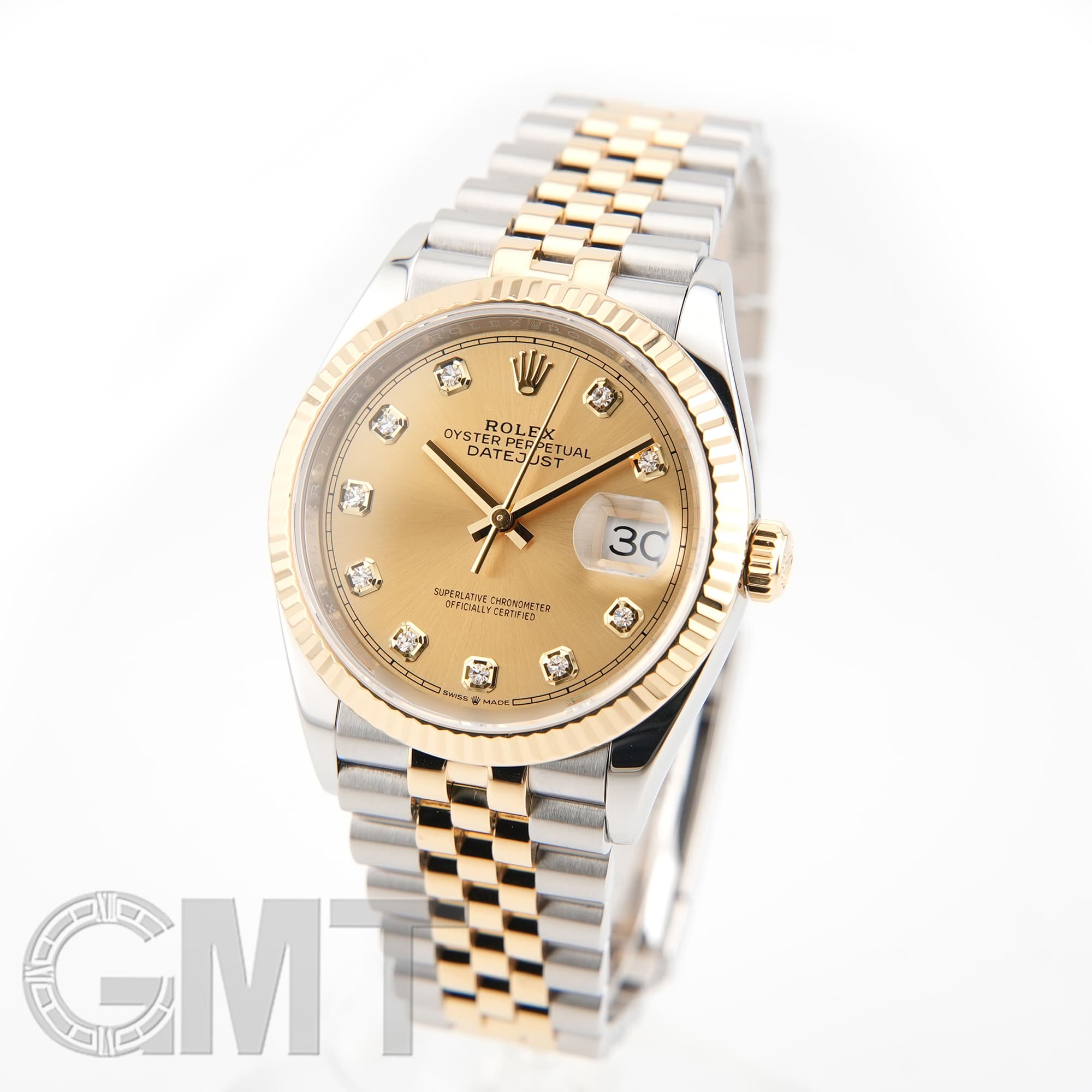 (中古)ROLEX ロレックス デイトジャスト 36 126233G シャンパン（商品ID：3717020368610）詳細ページ | 腕時計 ...