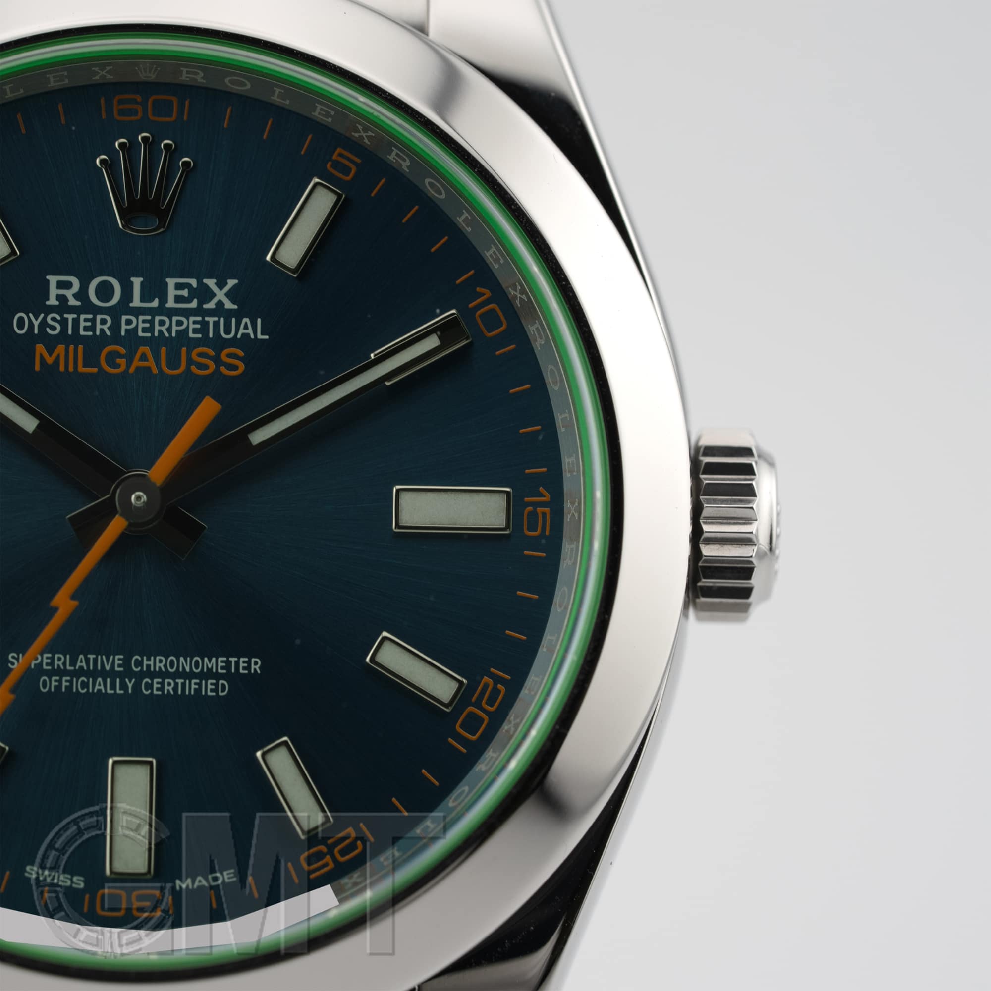 (中古)ROLEX ロレックス ミルガウス 116400GV Zブルー（商品ID：3717019240620）詳細ページ | 腕時計のGMT ...