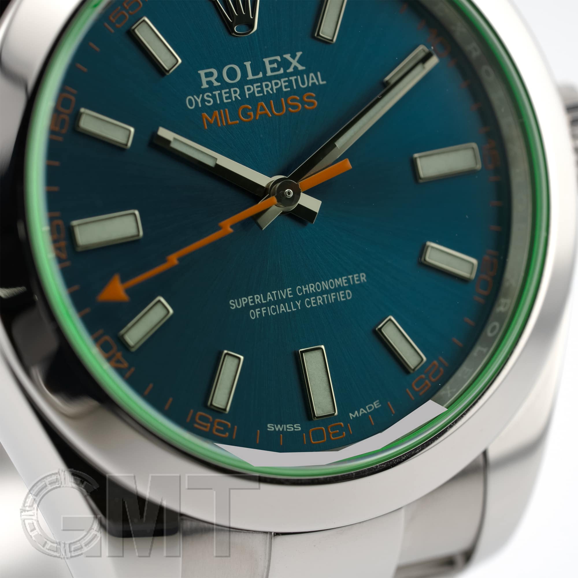 (中古)ROLEX ロレックス ミルガウス 116400GV Zブルー（商品ID：3717019240620）詳細ページ | 腕時計のGMT ...