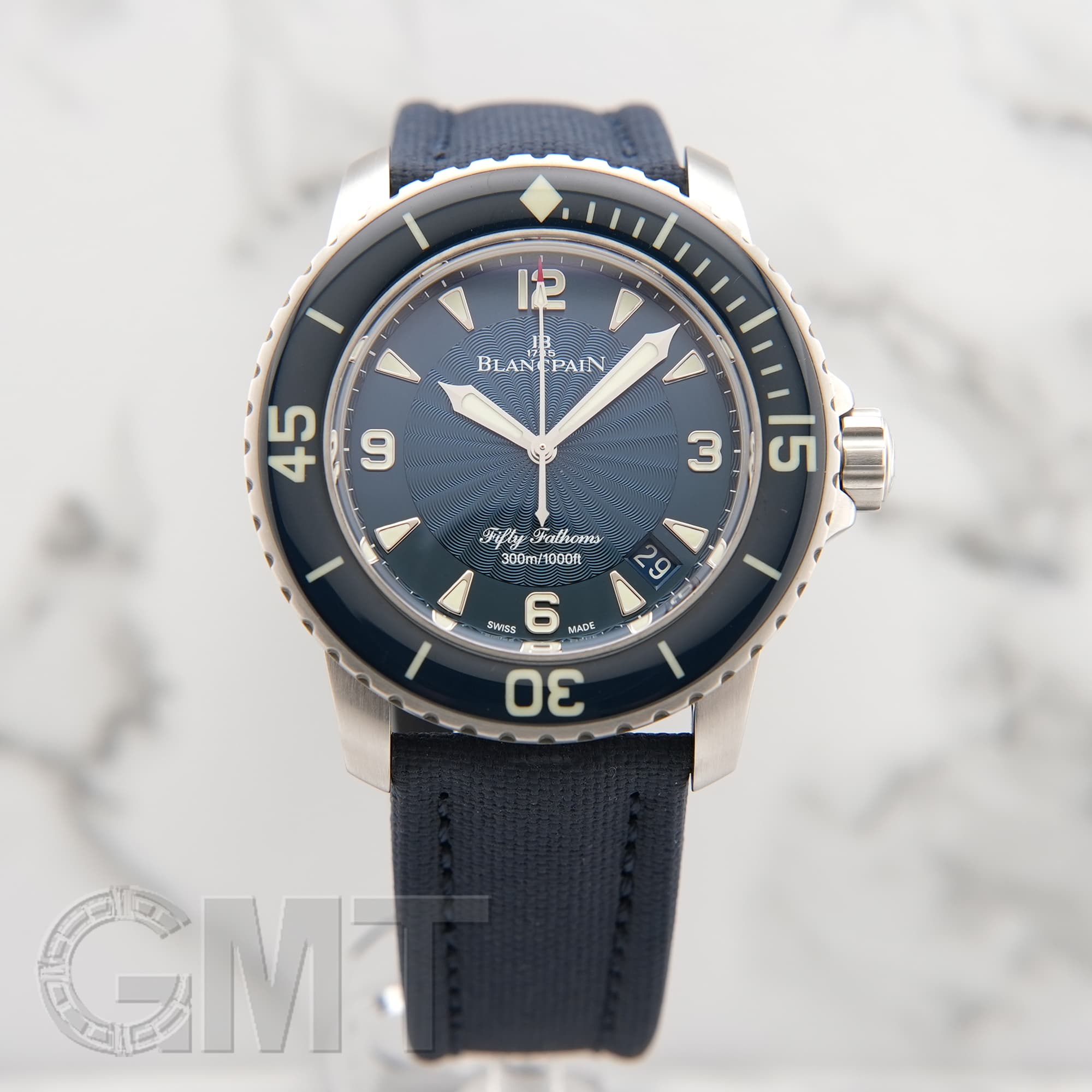 (中古)BLANCPAIN ブランパン フィフティファゾムス 45mm 5015D-1140-52B（商品ID：3717021097632）詳細ページ | 腕時計のGMT｜中古ブランド時計の ...