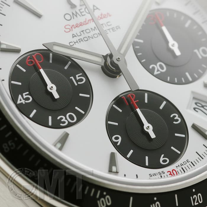 (中古)OMEGA オメガ スピードマスター Cal.3304 WH/BK Ref.323.30.40.40.04.001（商品ID ...