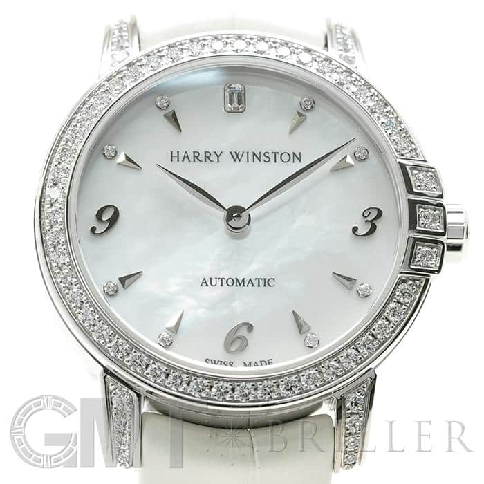 (中古)HARRY WINSTON ハリー・ウィンストン ミッドナイト オートマティック 29mm MOP MIDAHM29WW001（商品 ...