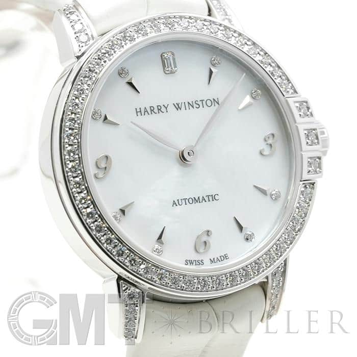 (中古)HARRY WINSTON ハリー・ウィンストン ミッドナイト オートマティック 29mm MOP MIDAHM29WW001（商品 ...