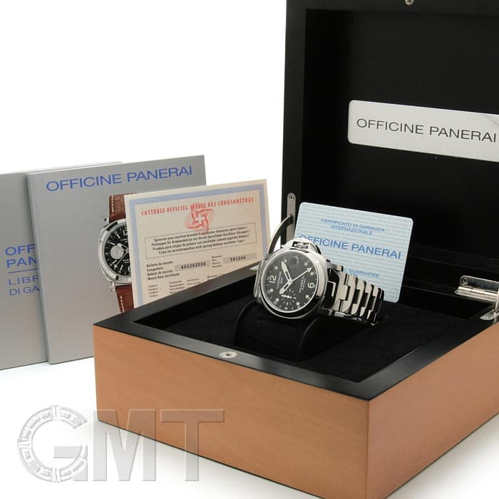 (中古)OFFICINE PANERAI オフィチーネ パネライ ルミノール GMT PAM00160（商品ID：3000004741685 ...