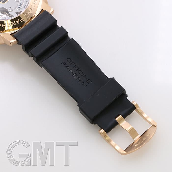 (中古)OFFICINE PANERAI オフィチーネ パネライ ルミノール 1950 8DAYS GMT クロノグラフ モノプルサンテ ...