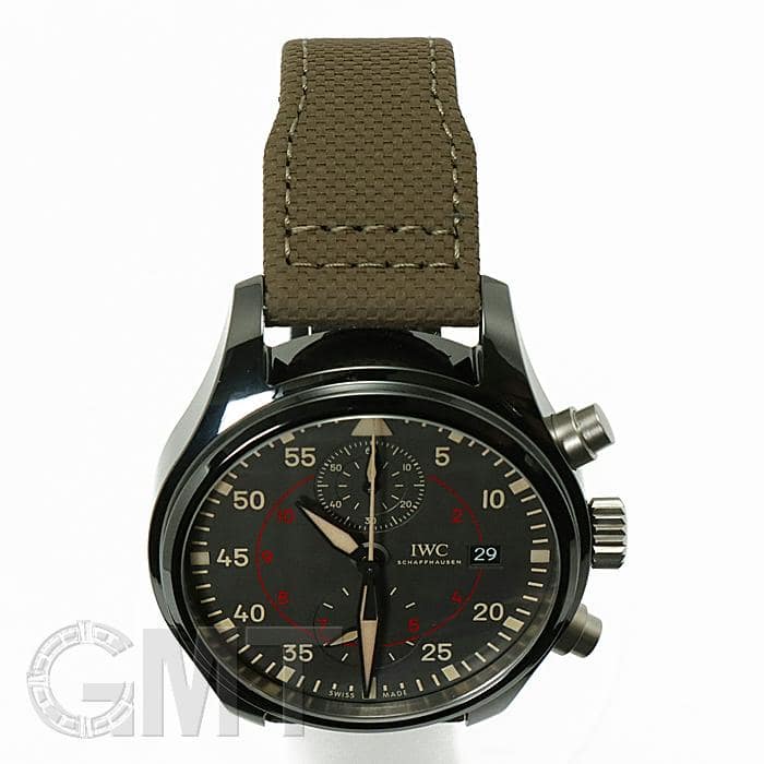 (中古)IWC インターナショナルウォッチカンパニー パイロットウォッチ クロノグラフ トップガン ミラマー IW389002（商品ID ...
