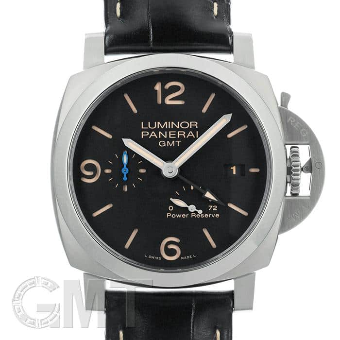 (中古)OFFICINE PANERAI オフィチーネ パネライ ルミノール1950 GMT パワーリザーブ 44mm PAM01321（商品 ...