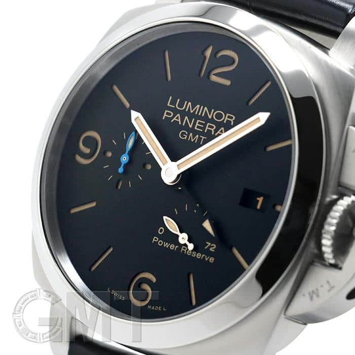 (中古)OFFICINE PANERAI オフィチーネ パネライ ルミノール1950 GMT パワーリザーブ 44mm PAM01321（商品 ...