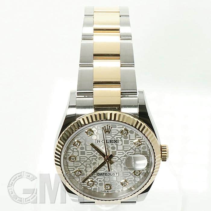 (新品)ROLEX ロレックス デイトジャスト 36 126233G シルバーコンピューター オイスターブレス（商品ID ...