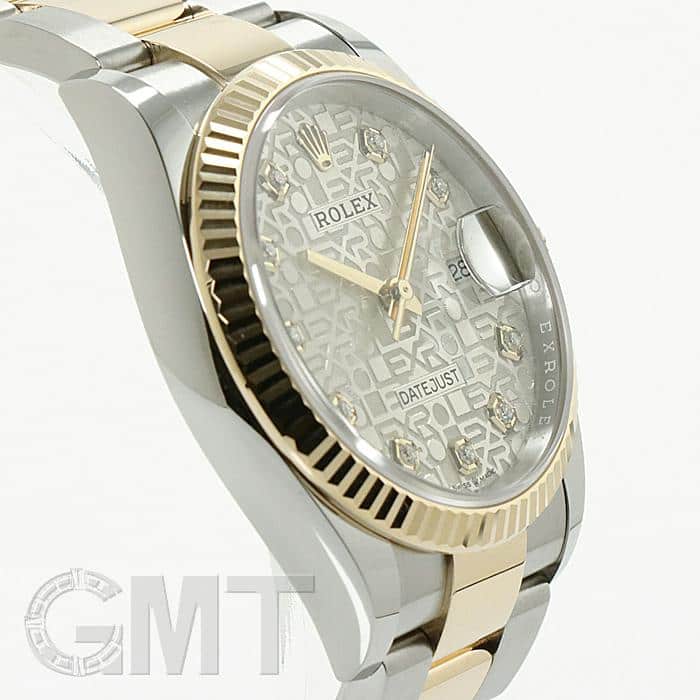 (新品)ROLEX ロレックス デイトジャスト 36 126233G シルバーコンピューター オイスターブレス（商品ID ...