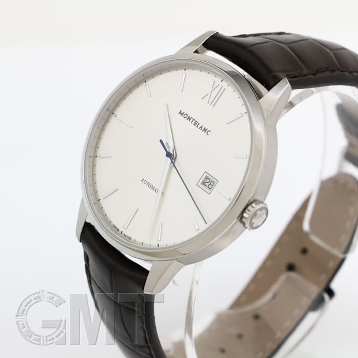 (新品)MONTBLANC モンブラン ヘリテイジ スピリット デイト オートマティック シルバー 111580（商品ID ...