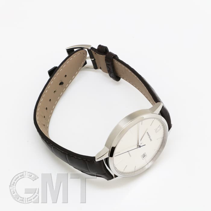 (新品)MONTBLANC モンブラン ヘリテイジ スピリット デイト オートマティック シルバー 111580（商品ID ...