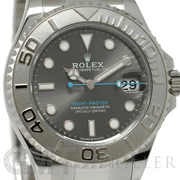 (中古)ROLEX ロレックス ヨットマスター 37 268622 スレート（商品ID：3717016138968）詳細ページ | 腕時計のGMT｜中古ブランド時計の販売買取も。ロレックス買取強化中