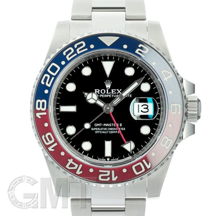 (中古)ROLEX ロレックス GMTマスター II 126710BLRO（商品ID：3717017850968）詳細ページ | 腕時計のGMT｜中古ブランド時計の販売買取も。ロレックス買取強化中