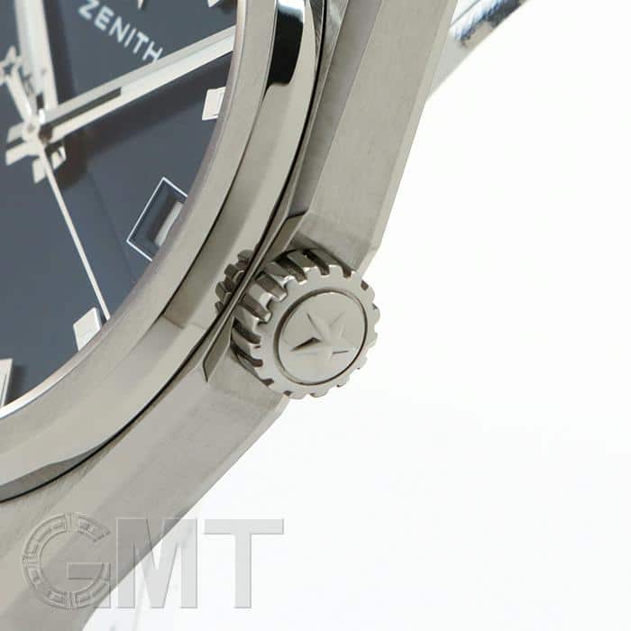 (中古)ZENITH ゼニス デファイ クラシック 41mm 95.9000.670/51.R584 ブルー（商品ID ...