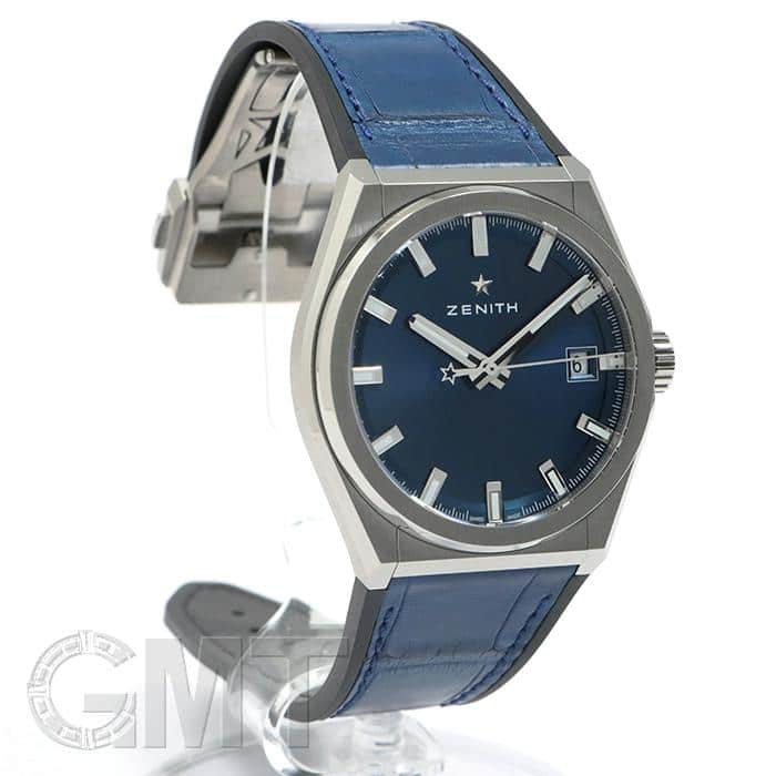 (中古)ZENITH ゼニス デファイ クラシック 41mm 95.9000.670/51.R584 ブルー（商品ID ...